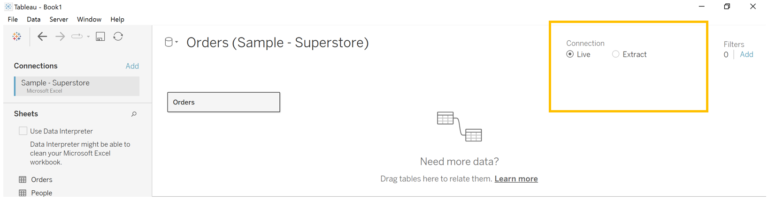 Tableau Fundamentals Beginner Level → Lesson 2.4: Data Source Tab in ...